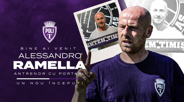 Alessandro Ramella e noul antrenor cu portarii al Politehnicii ...